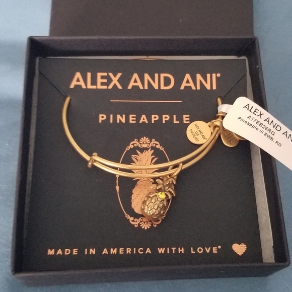 Alex and Ani | Jewelry | Alex And Ani Pineapple Bracelet | Poshmark